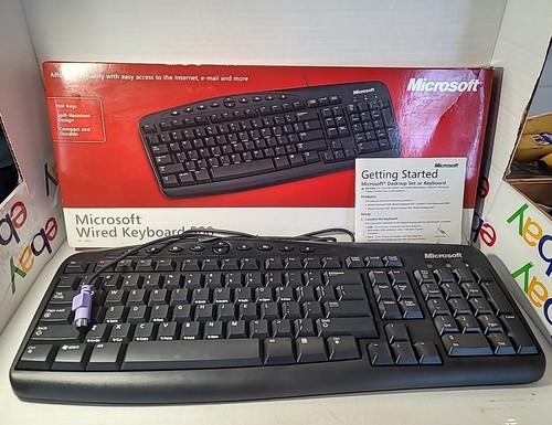 Microsoft Wired Keyboard 600 Open Box | eBay