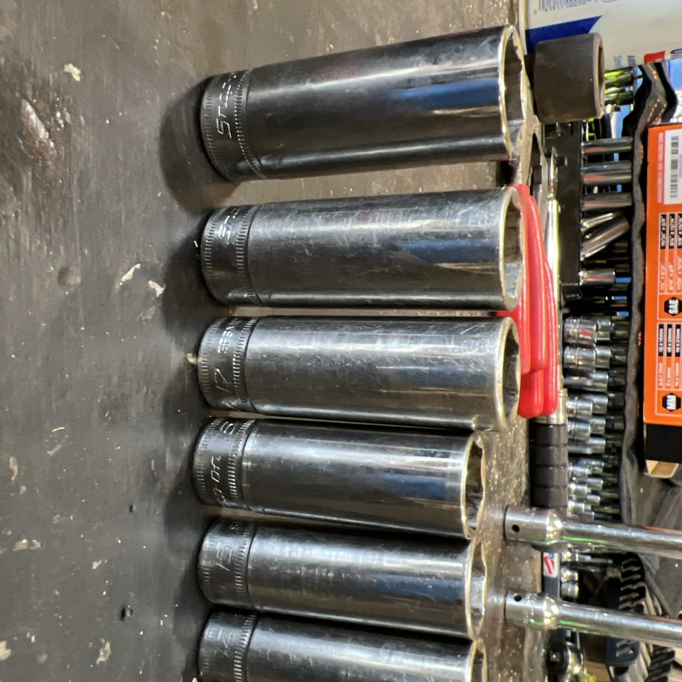 Snap On 11 Piece SFSM 6 Point Deep Well Socket Set 9-19mm SUPER CLEAN ...