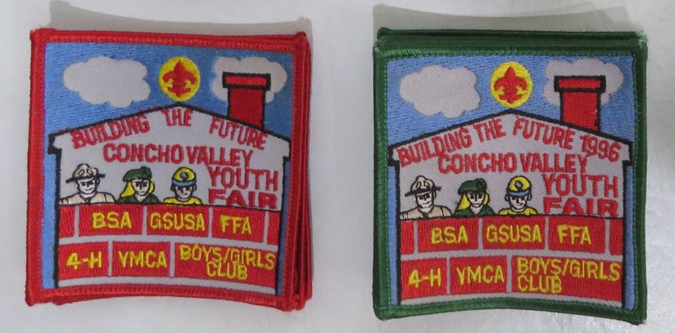 Boy Scouts America 3" Patch "Building the Future Concho Valley Youth ...