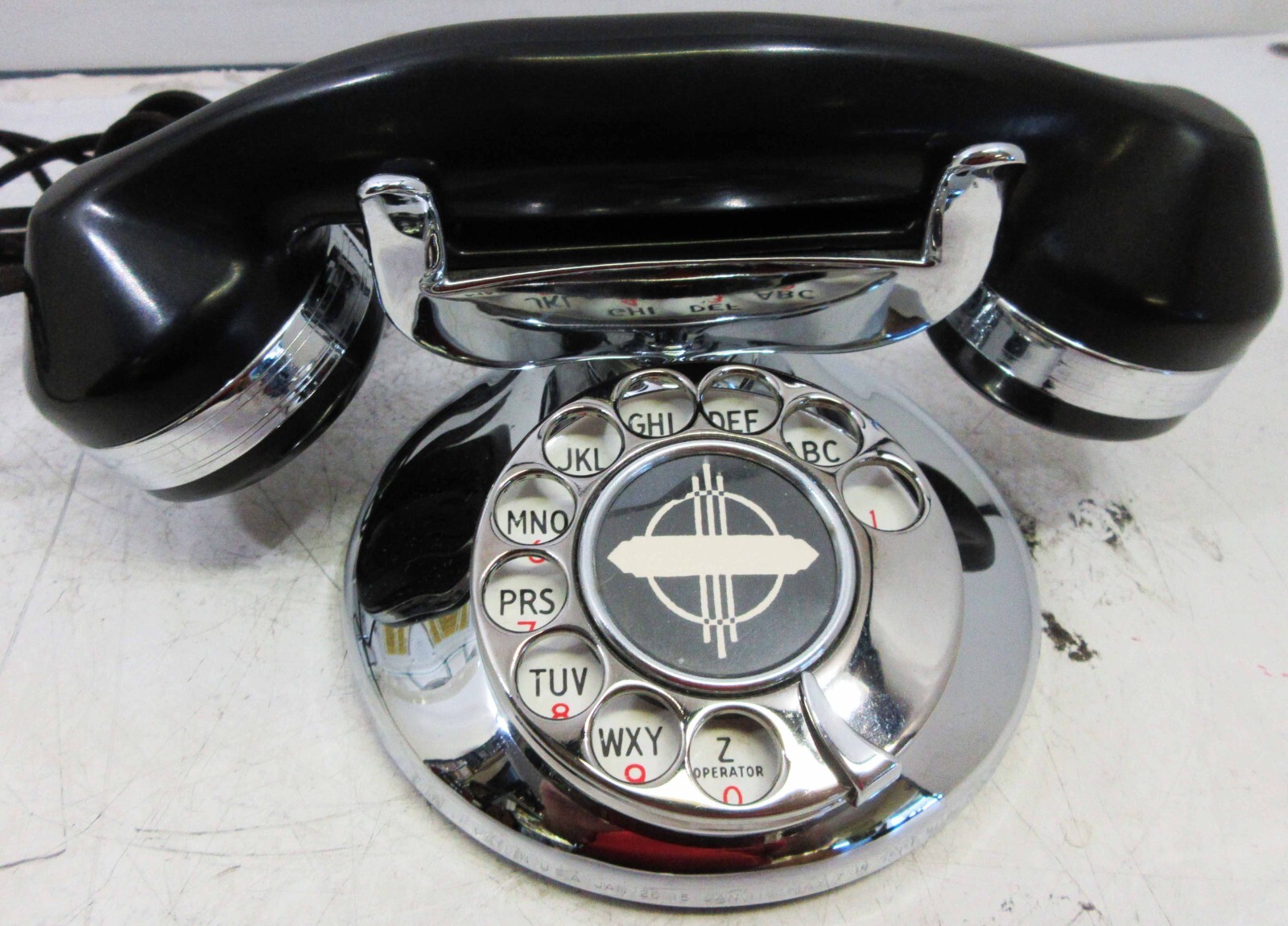 Automatic Electric Chrome Round Base Model #202 Circa 1930 Telephone | eBay