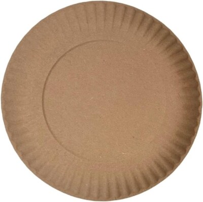 9" inch Disposable Brown Kraft Paper Pizza Plates 700pcs | eBay