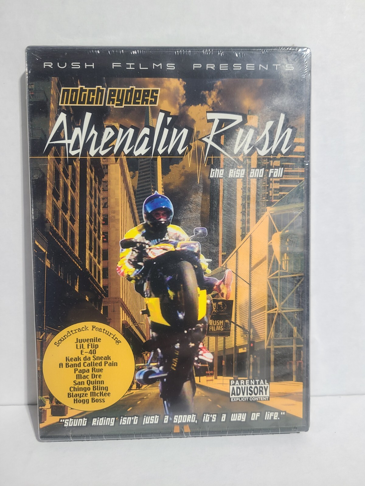 Adrenaline Rush - The Rise and Fall - Notch Ryders NEW / FACTORY SEALED ...