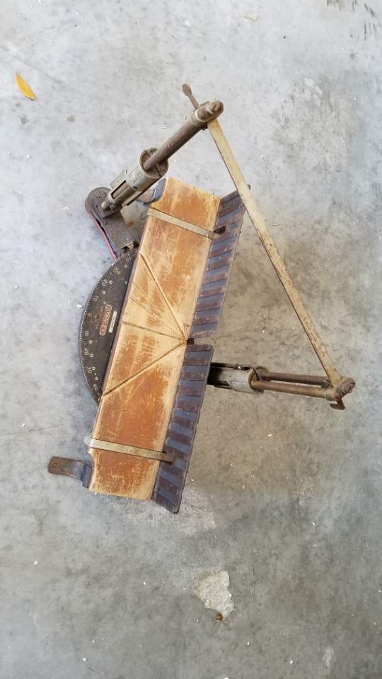 Stanley Adjustable Mitre Box No. 358 Vintage | eBay