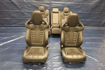 2017 LAND ROVER RANGE ROVER SPORT SVR 5.0L OEM LEATHER FRONT N REAR ...