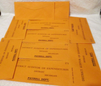 LOT OF 10 NEW YORK CENTRAL RAILROAD SYSTEM RAILROAD TRAIN ENVELOPE ...