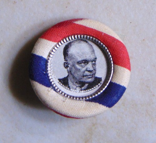 Dwight Eisenhower Ike campaign pin button political | eBay
