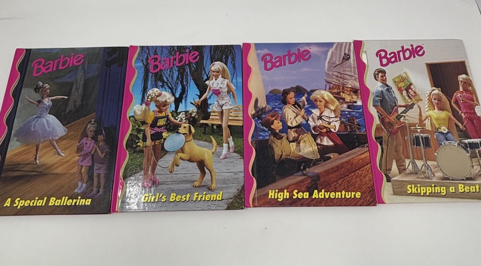Vintage Barbie And Friends Book Club Hardcover (Lot Of 12) Grolier ...
