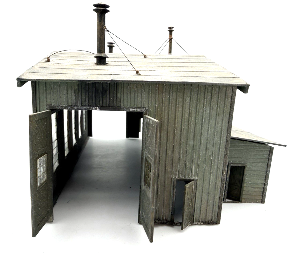 HO 2 Scratch Made Plastic & Wood Buildings Fraser Shipyards & Warehouse ...