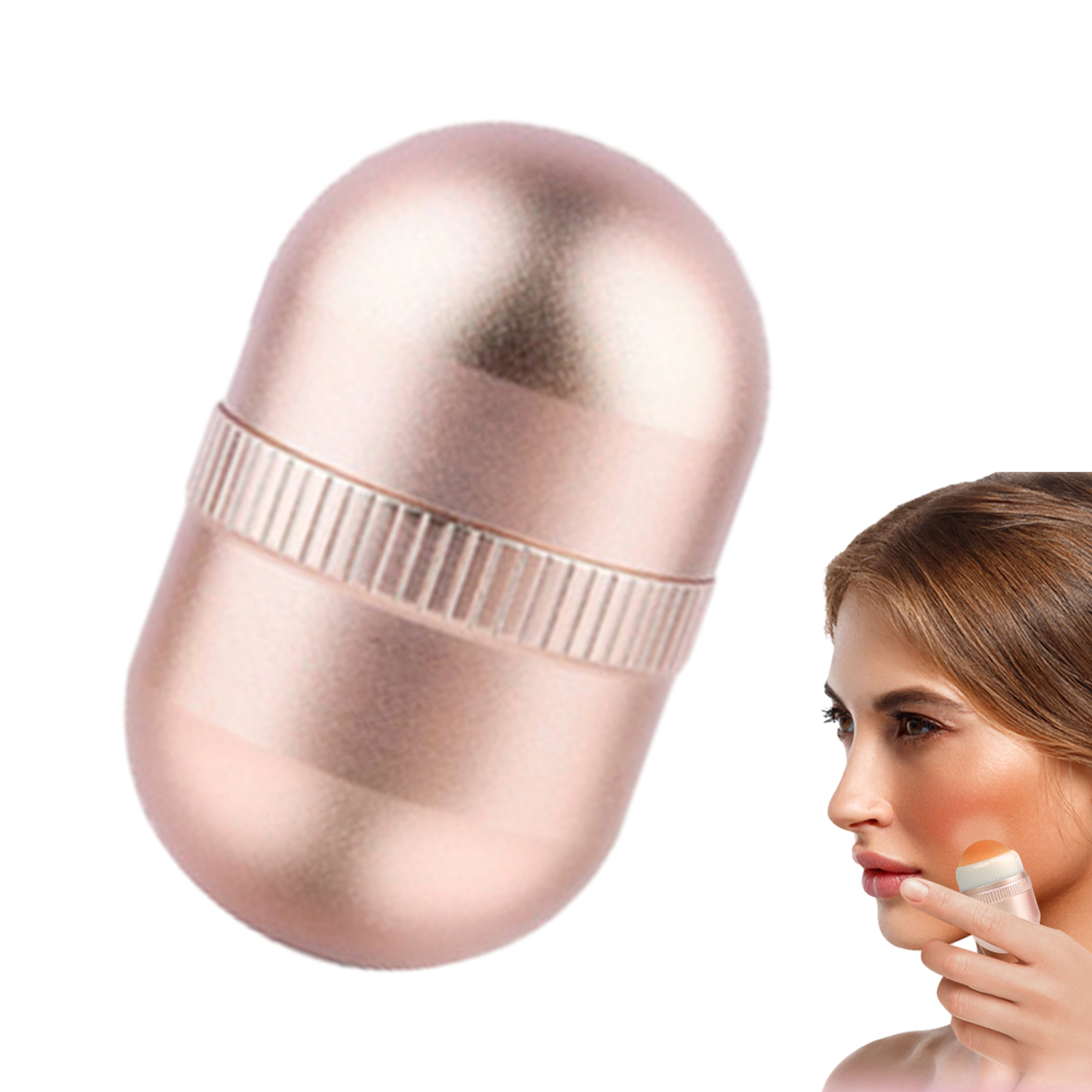 Face Roller Practical Absorbs Sebum Portable With Volcanic Stone ...