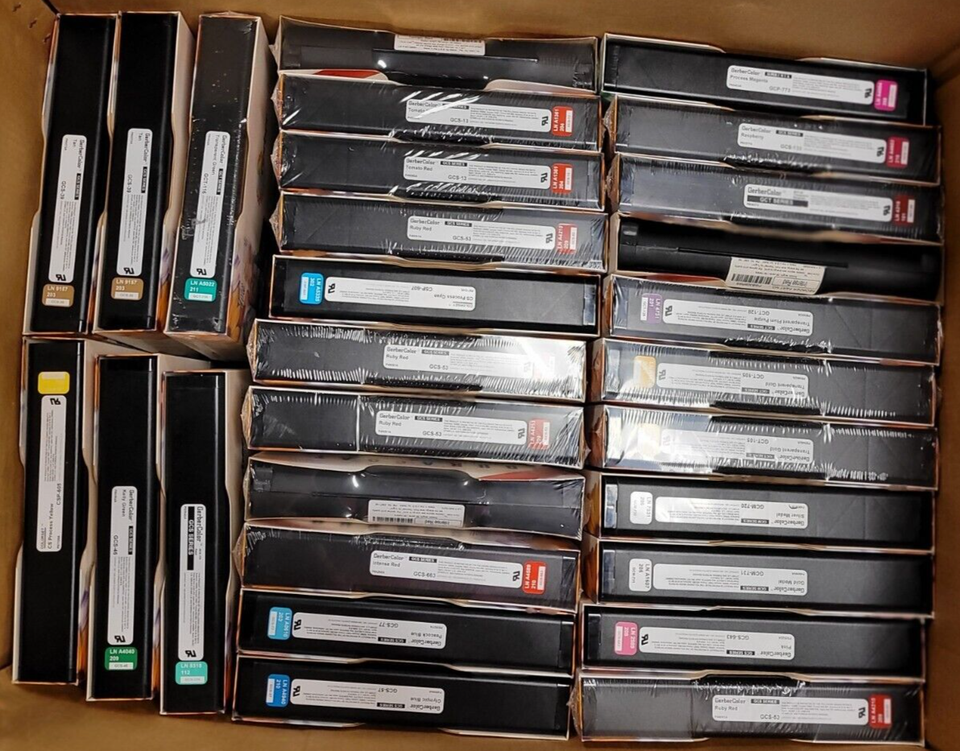 GerberColor / Duracoat & Color Set Foils (Opened/Partially Used) 45M | eBay