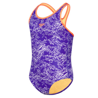 NEW Speedo Monogram Splashback One Piece 42W24/7084 - Girls Swimwear | eBay