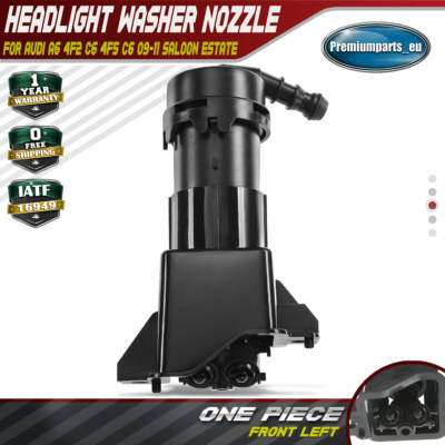 Headlight Washer Nozzle Left Passenger Side for Audi A6 C6 2009-2011 ...