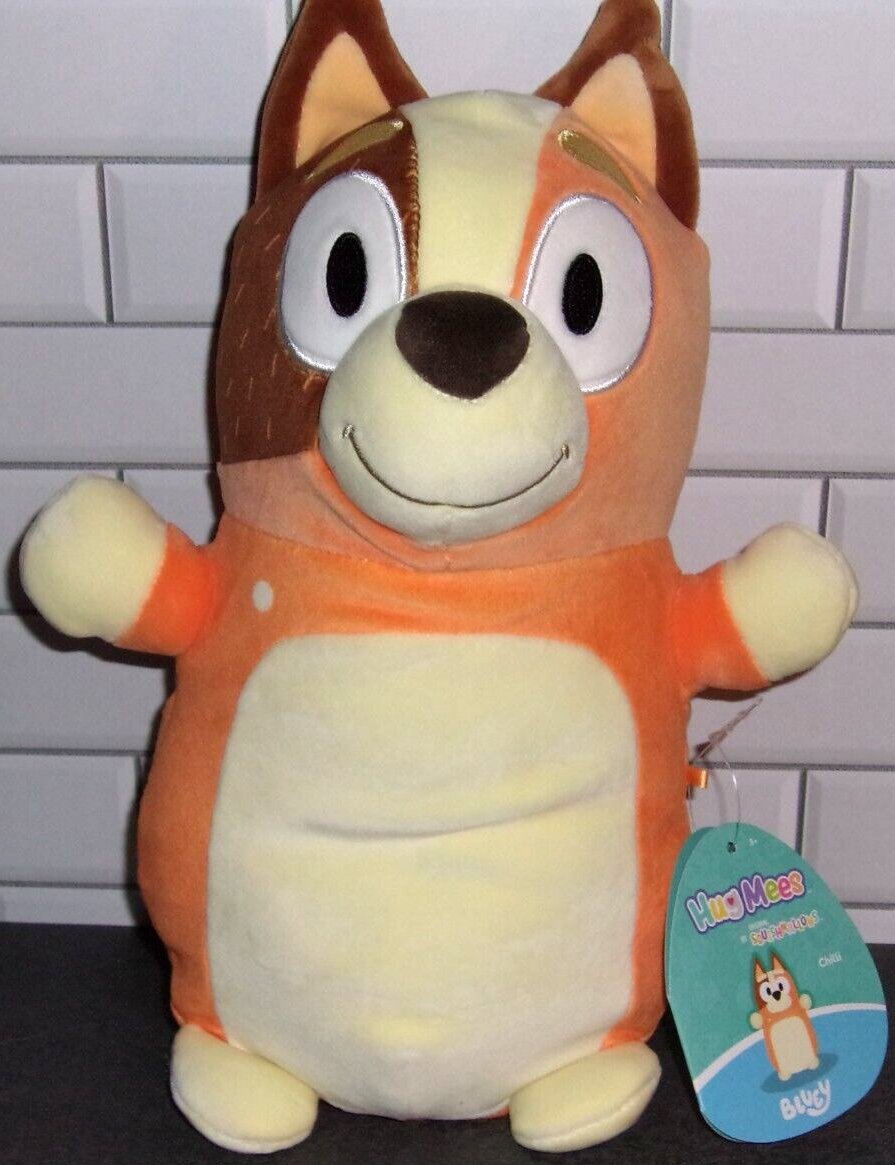 Squishmallows Hug Mees Bluey CHILLI 12" Plush Puppy Dog Mum Tagged ...