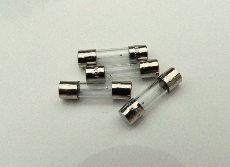 20mm x 5mm 0.5A anti-surge time lag HT fuse x 4 for Marshall 50W valve ...