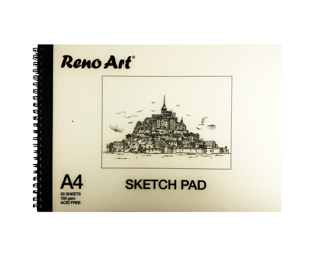 A4 Sketch Pad 150gsm Atrist Painting Art Paper Sketchbook Drawing Craft ...