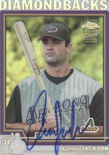 2004 Topps Chrome - Conor Jackson #236 Refractor /100 (AU, RC) for sale ...