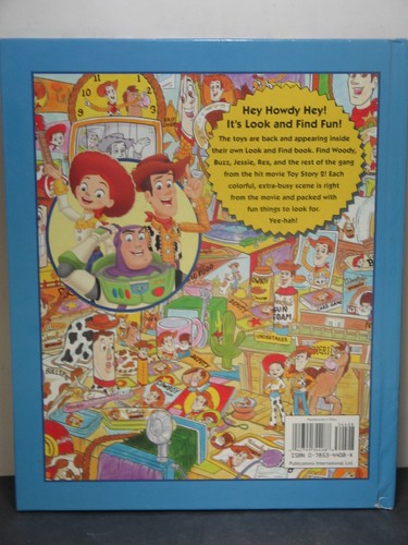 Disney Pixar Toy Story 2 Look & Find Picture Book Kids VG+ ...