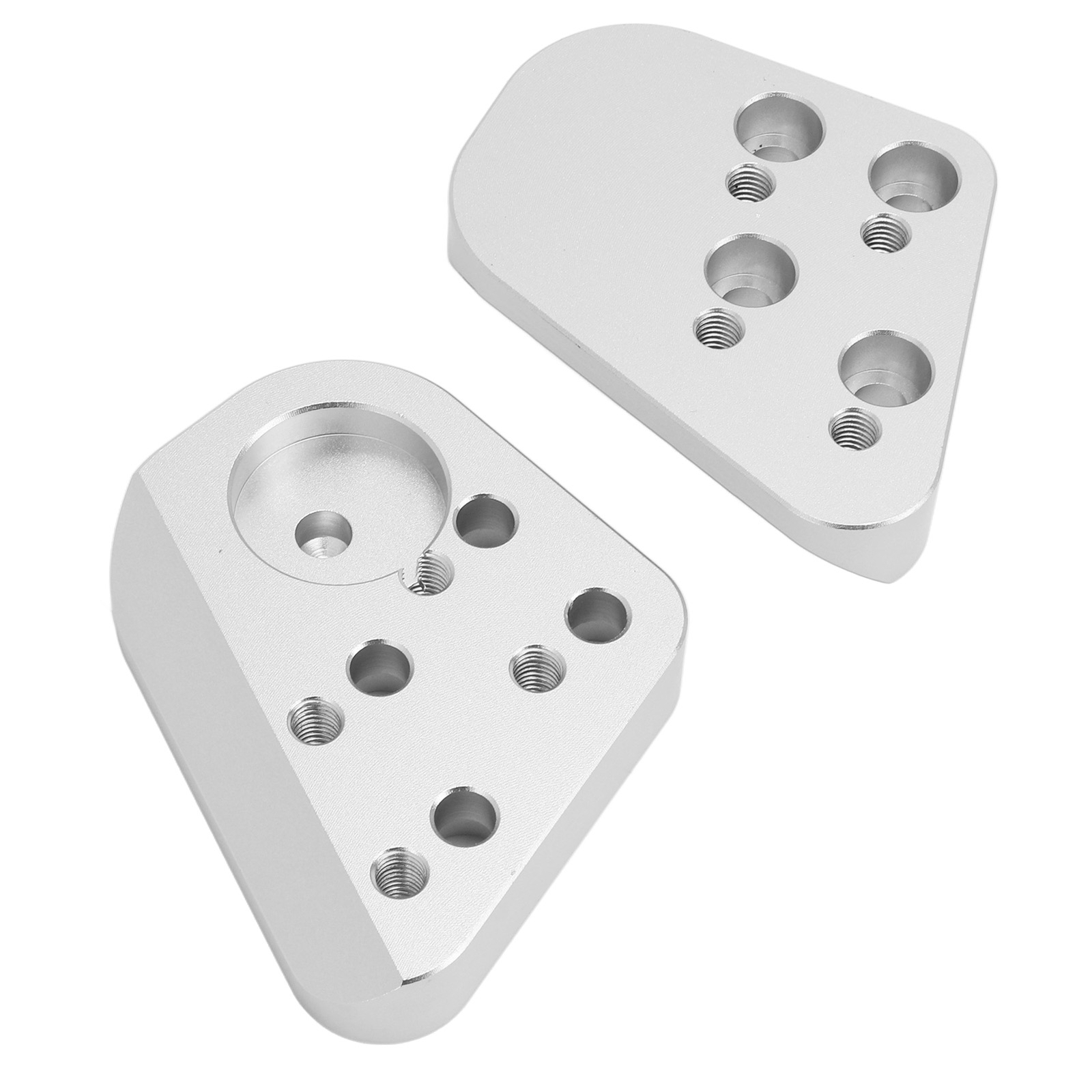 2pcs Motorcycle Handlebar Riser 19cm Raising Silver For R1100R R1100RT ...