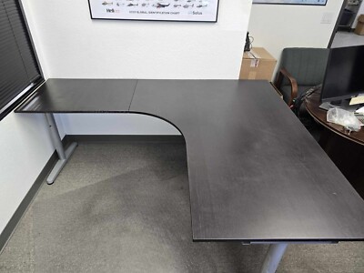 IKEA GALANT CORNER DESKS | eBay