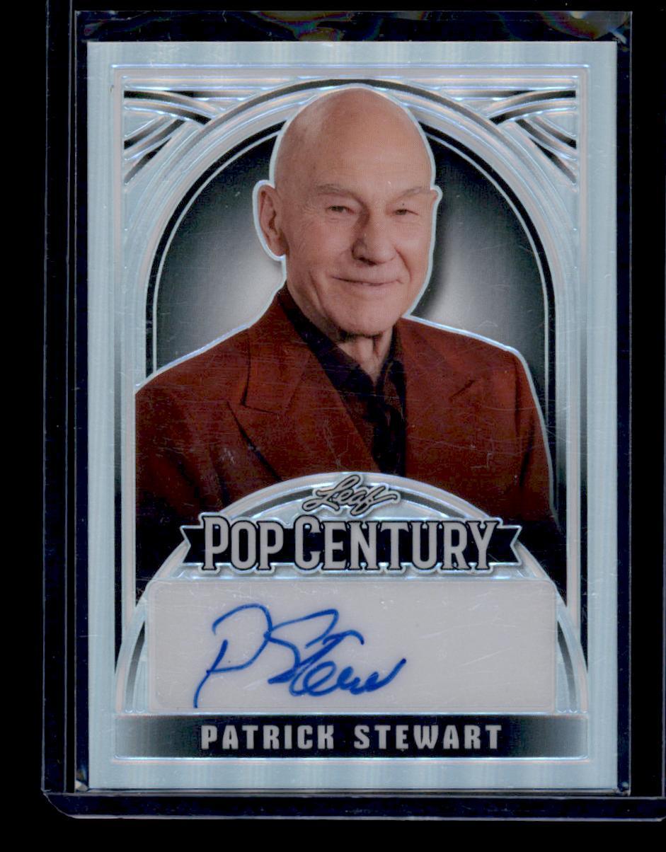 Patrick Stewart 2024 Leaf Metal Pop Century #BA-PS1 Base Autographs ...