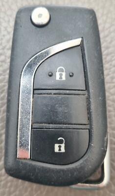 Genuine Toyota Corolla RAV4 2018+ Remote smart key Fob 2 Buttons | eBay ...