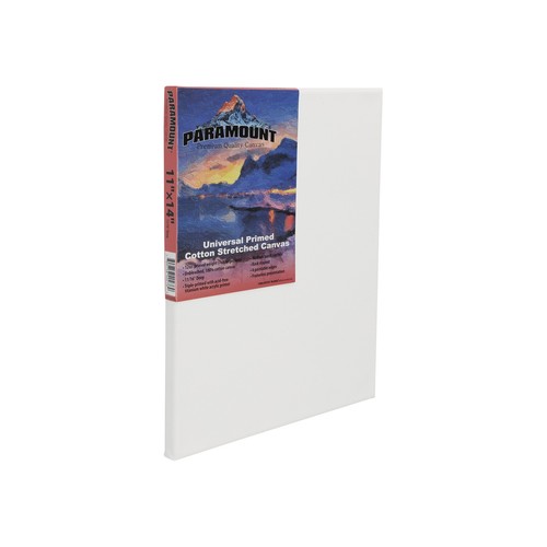 Paramount Artist Pre-Stretched Canvas for Painting, 11/16" Deep, 3 x 5 ...