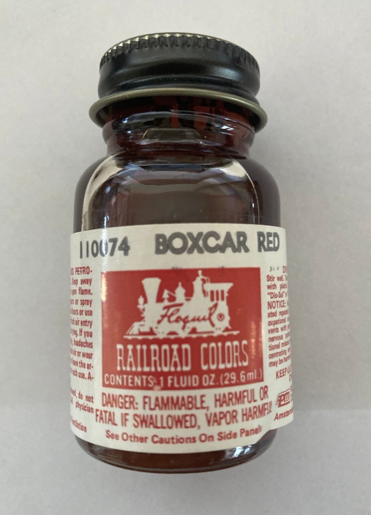 Floquil Railroad Paint Boxcar Red 1 fluid ounce new | eBay