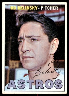 1967 TOPPS BO BELINSKY. HOUSTON ASTROS #447 | eBay