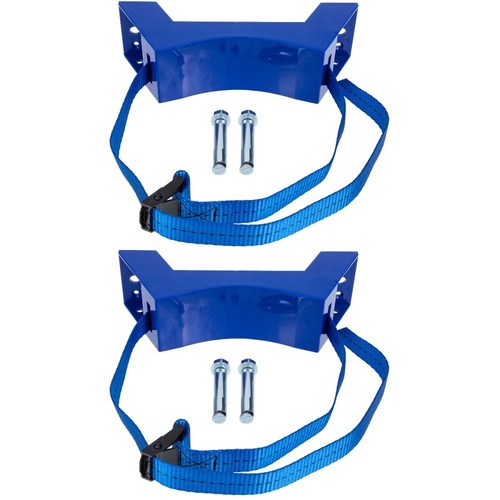 2 Sets Gas Bottle Holder Wall Mounted Cylinder Bracket Holders Fixing ...