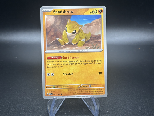 Sandshrew - 27/165 Scarlet & Violet 151 - Pokémon TCG | eBay