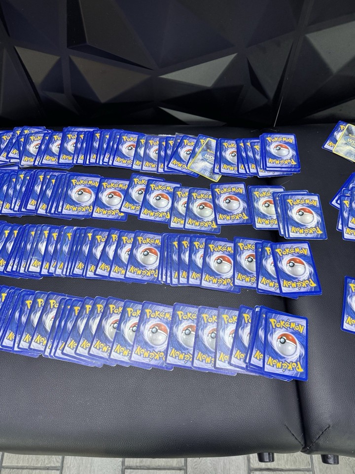 200+ pokemon cards lot bulk DAMAGED Mid Era Base Set Flareon Holo ...