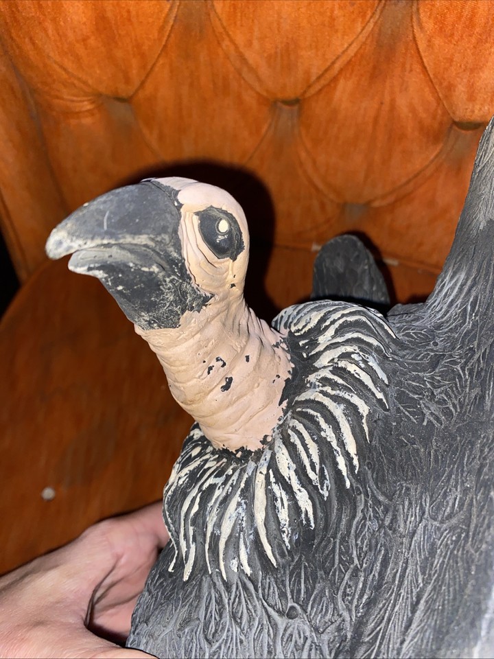 Halloween Prop VULTURE prop. Hard To Find SEASONS. Used. Rare Vulture ...