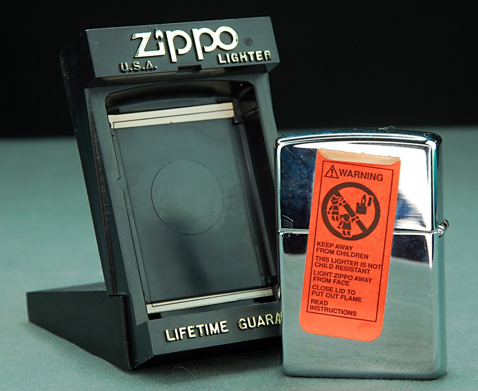 1997 Zippo Camel Powered Chrome Lighter Sealed Unfired Case | eBay