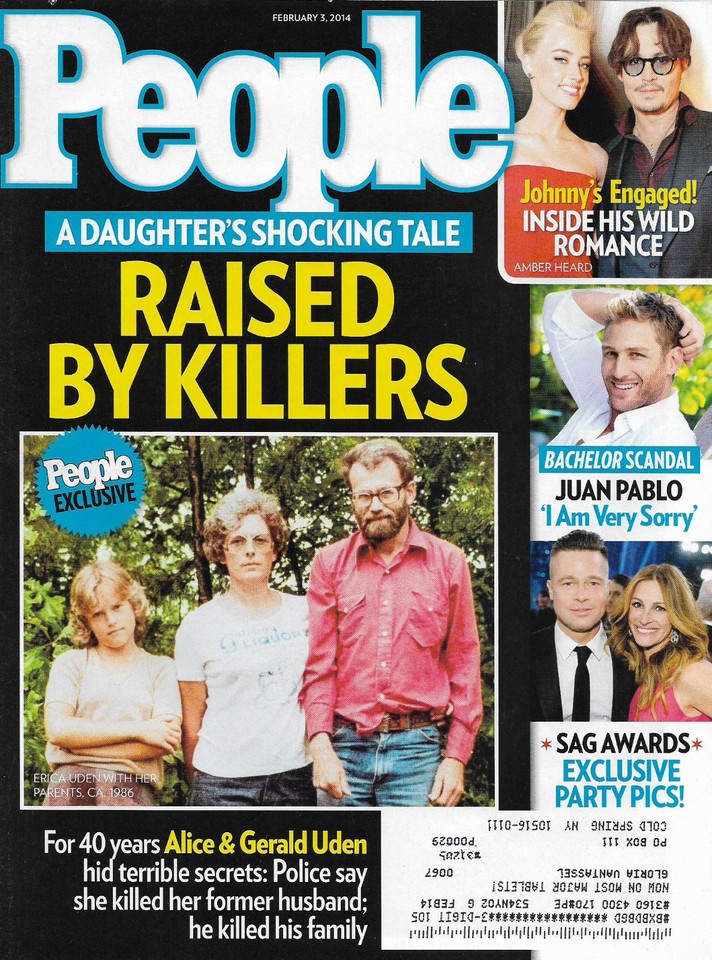People Magazine February 3 2014 Alice Gerald Uden Johnny Depp The ...