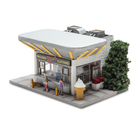 HO Scale Frozen Custard Ice Cream Shop Prelit Figure Vintage Train ...