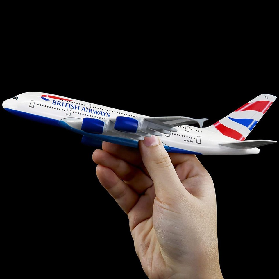 1:400 British Airways A380 Model Plane Alloy Diecast Airplane Aircraft ...