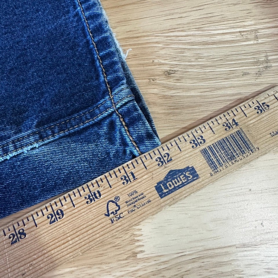 Levis 505 Jeans Mens 34x34 Regular Zip fly Blue denim Levi's | eBay