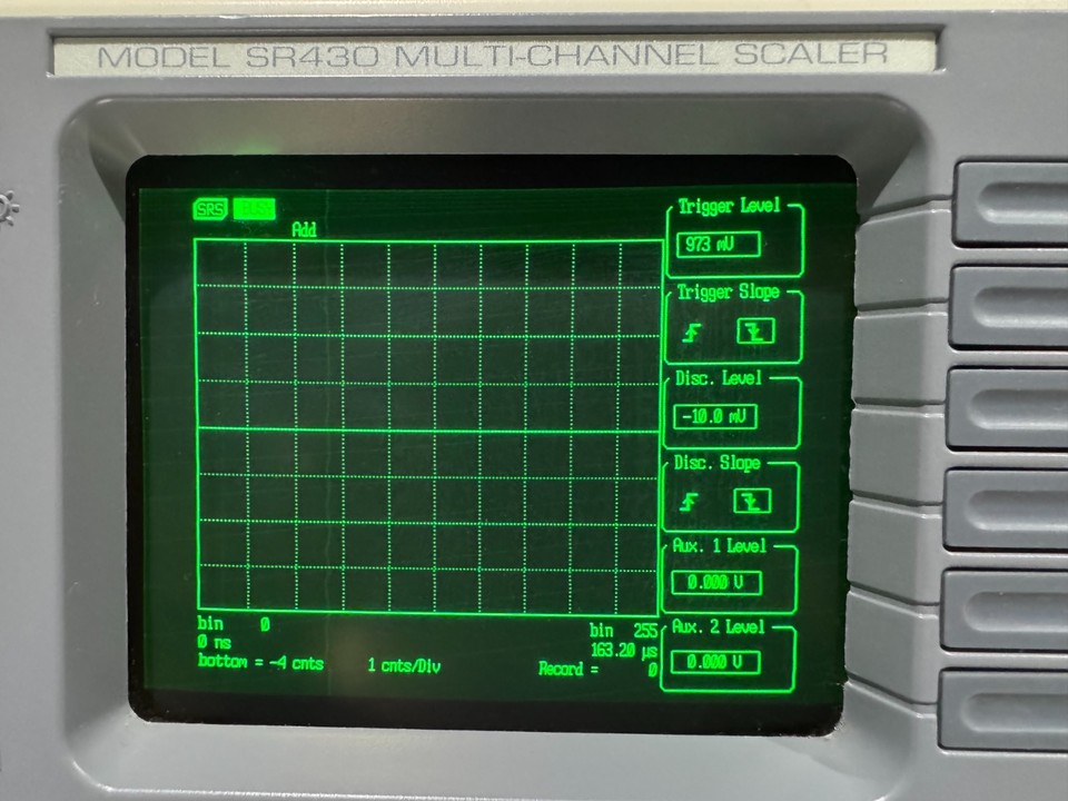 Stanford Research Systems (SRS) SR430 Multi-Channel Scaler/Averager | eBay