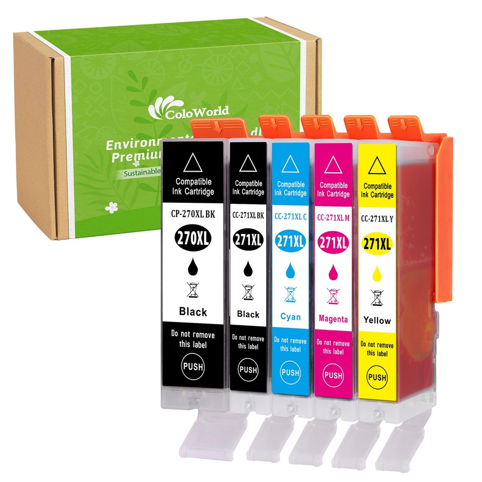 PG-275XL CL-276XL Black Color Ink Cartridge for Canon PIXMA TR4720 ...