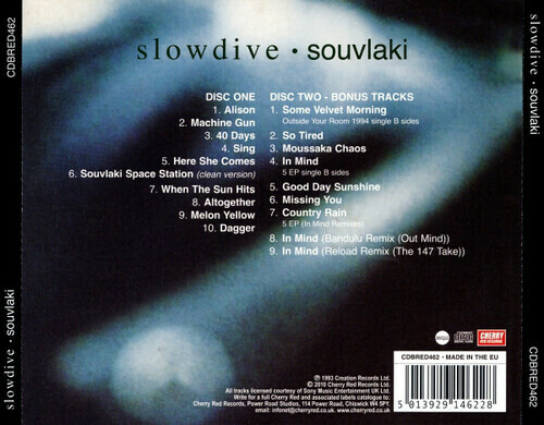 Souvlaki (Deluxe Edition) by Slowdive (CD, 2010) for sale online | eBay