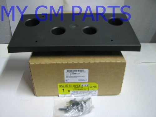 GMC YUKON FRONT LICENSE PLATE MOUNT HOLDER 2015-2017 NEW OEM 22948151 ...