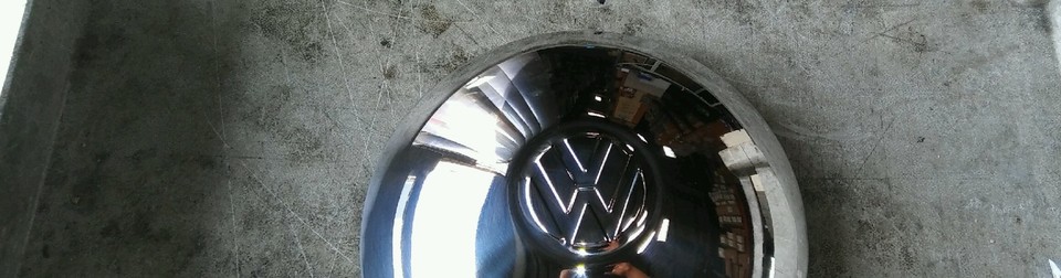 Stainless Vintage vw volkswagen bug beetle oval bus karmann ghia thing ...