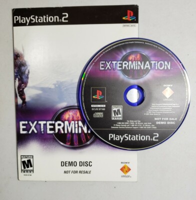 Sony Extermination for PlayStation 2 Ps2 Action - SCUS97112. Demo Disc ...