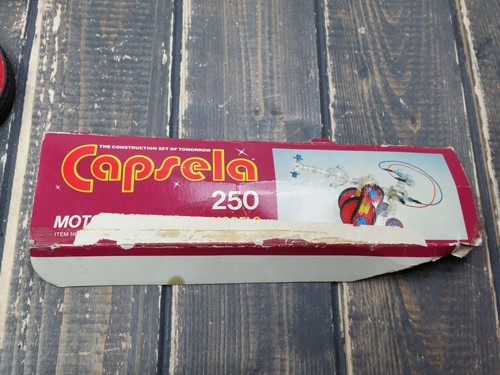 Vintage Capsela Motorized Action Building Toy Construction Set 250 for ...