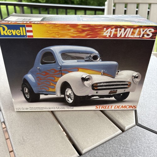 Revell ‘41 Willys 1/25 Scale Model Kit Brand New Rare Vintage | eBay