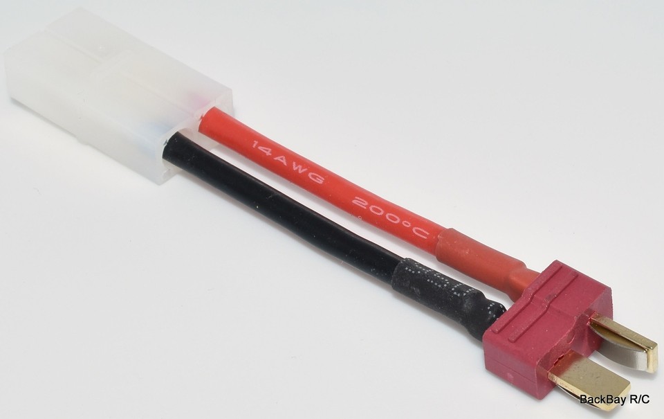 T-Plug Male to Tamiya Female Adapter - 14awg | eBay