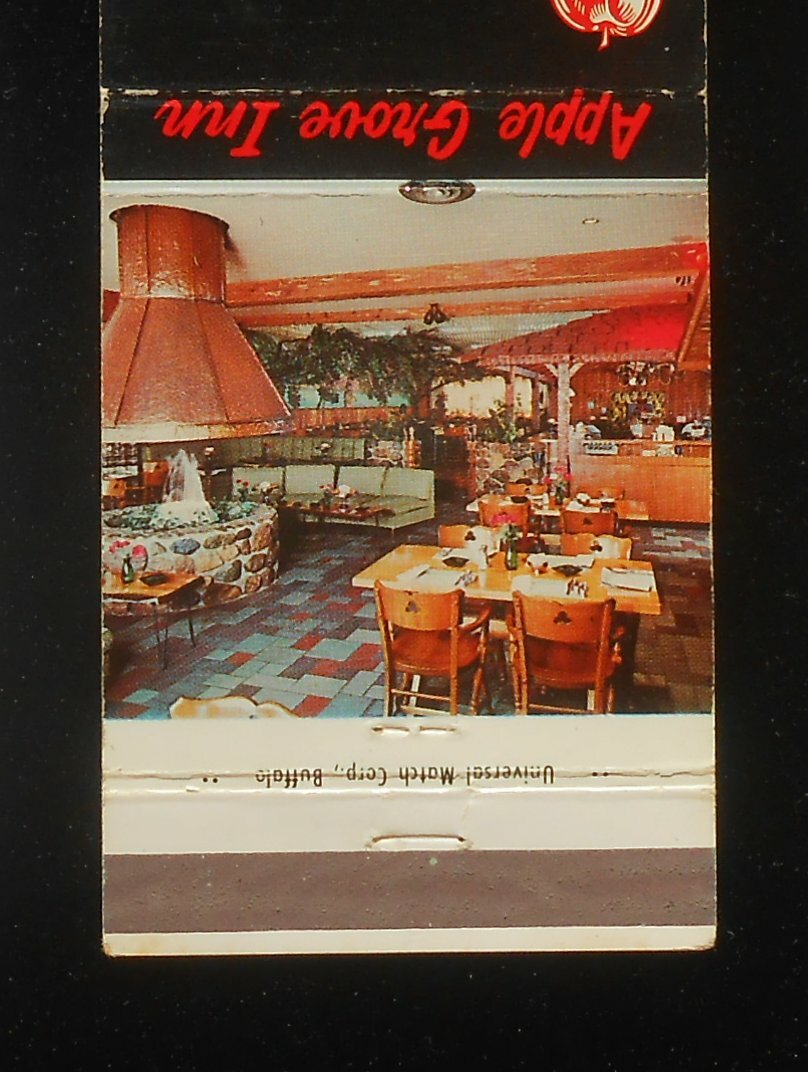 1960s Interior Apple Grove Inn Johnnyappleseed Lounge Rt 31E Medina NY ...
