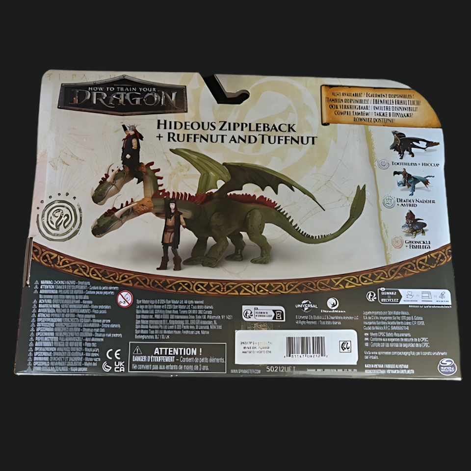 2025 How to Train Your Dragon Hideous Zippleback Ruffnut & Tuffnut ...
