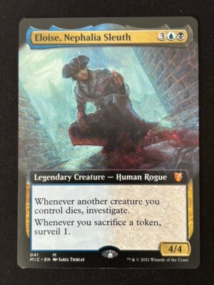 1x MTG Eloise, Nephalia Sleuth (Extended Art) - (MIC) #41 - Magic the ...