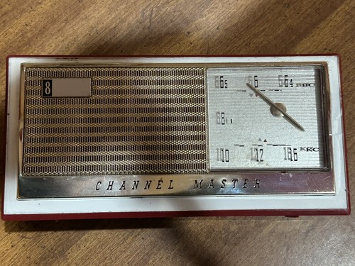 Channel Master 6515 super fringe AM 8 transistor radio Battery Tested ...